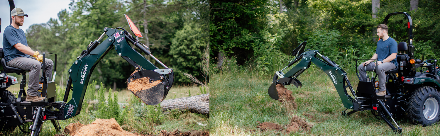 Backhoes – Summit Tractors Attachments & Accessories